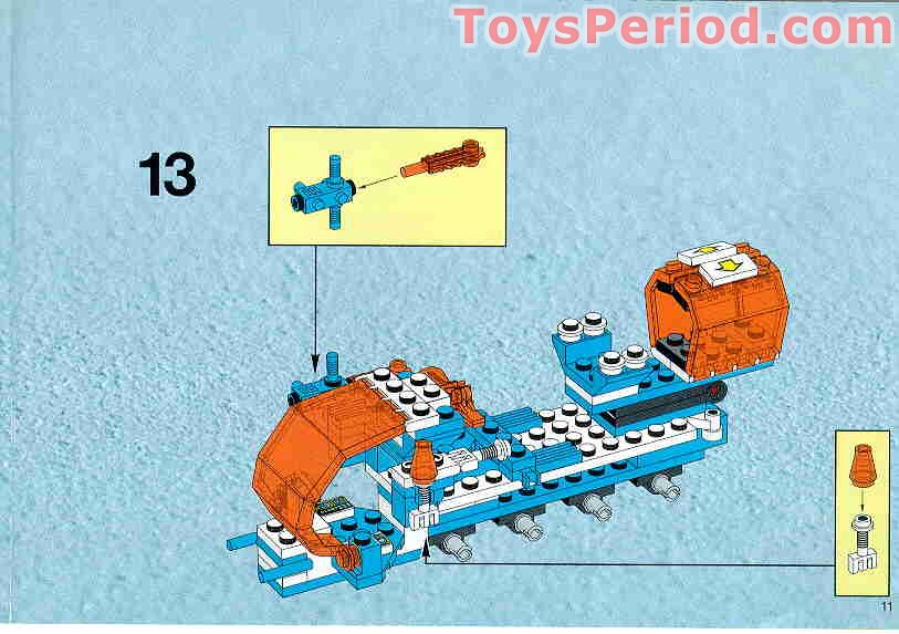 LEGO 6898 Ice-Sat V Instructions and Parts List