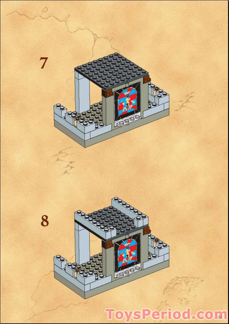 LEGO 6098 King Leo's Castle Instructions and Parts List