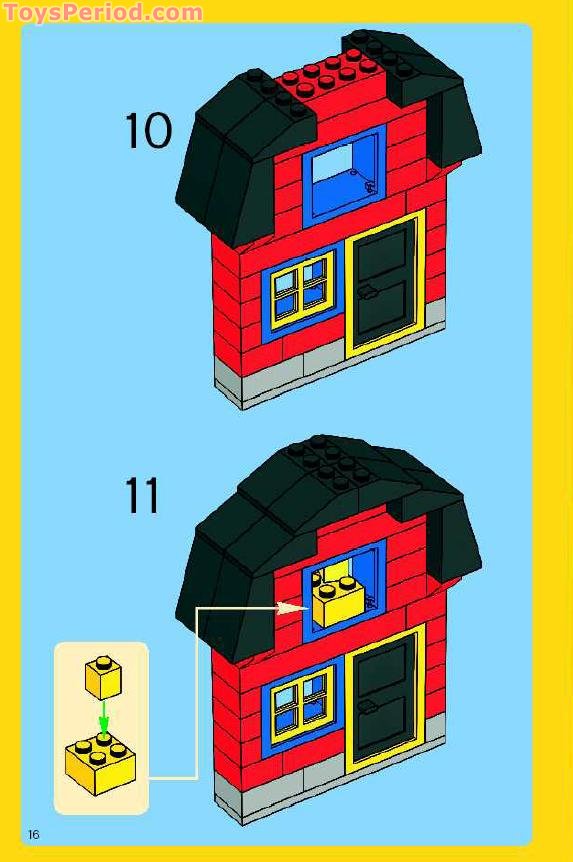 LEGO 6167 Deluxe Brick Box Instructions and Parts List