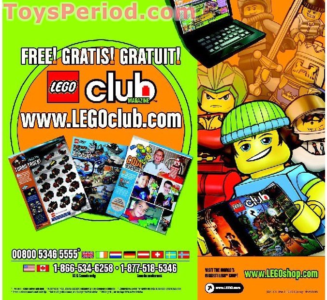 LEGO 6242 Soldiers' Fort Instructions and Parts List