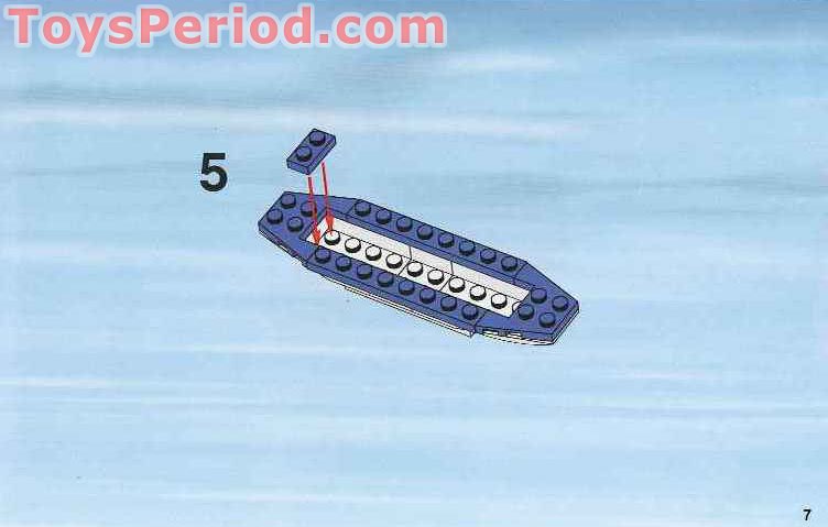 LEGO 7741 Police Helicopter Instructions and Parts List