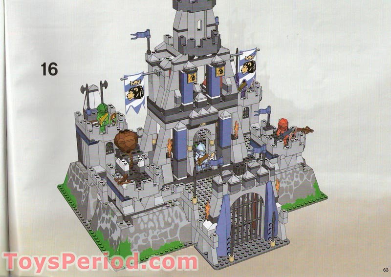 LEGO 8781 Castle of Morcia Instructions and Parts List