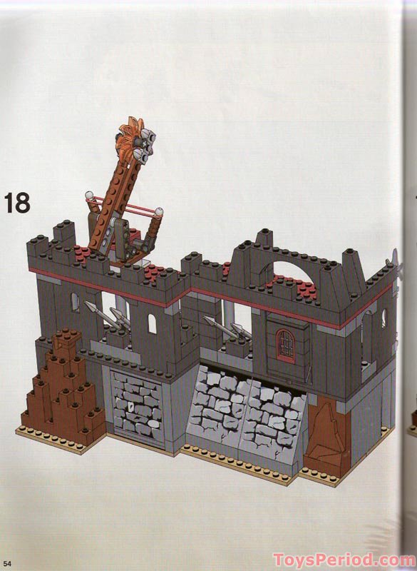 LEGO 8877 Vladek's Dark Fortress Instructions and Parts List