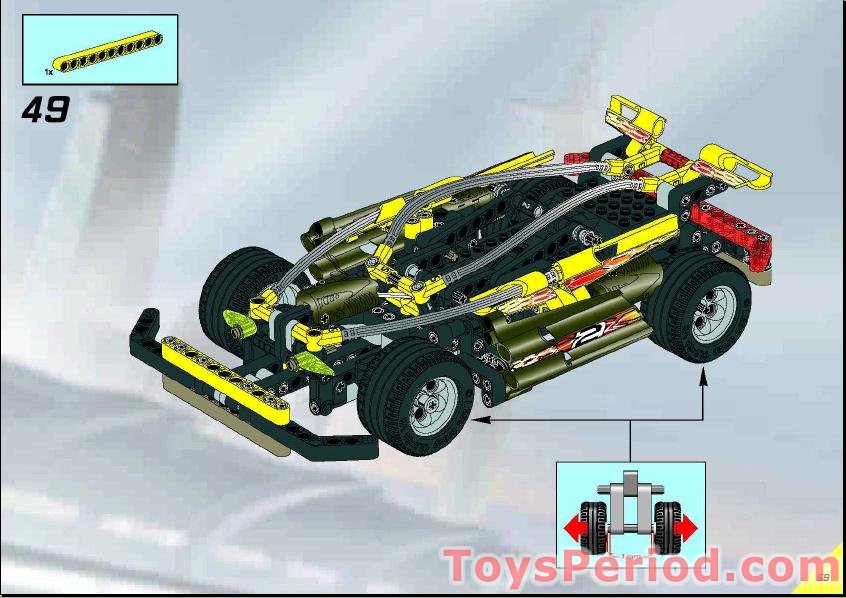 LEGO 8472 Street 'n' Mud Racer Instructions and Parts List
