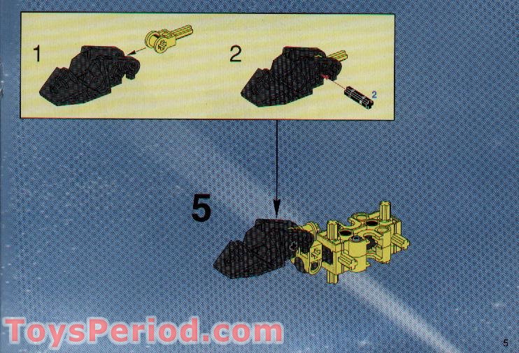 LEGO 8504 Judge Slizer Instructions and Parts List