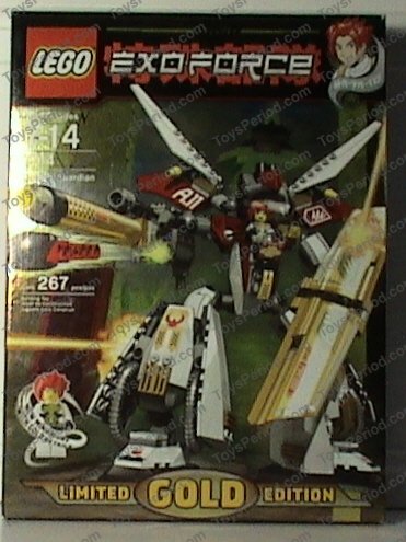 LEGO 7714 Golden Guardian (Limited Gold Edition) Instructions and Parts ...