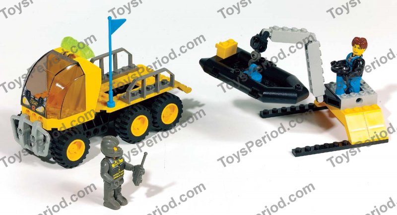 LEGO 4606 Aqua Res-Q Transport Set Parts List