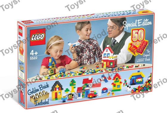 LEGO 5522 LEGO Golden Anniversary Set Parts List
