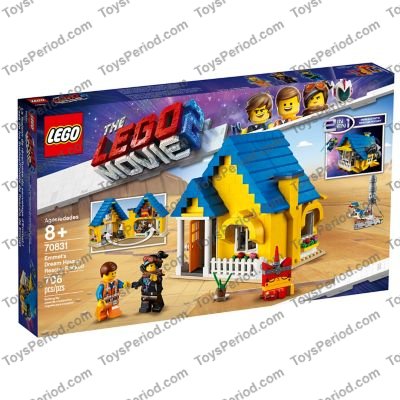 LEGO 70831 Emmet's Dream House/Rescue Rocket Set Parts List