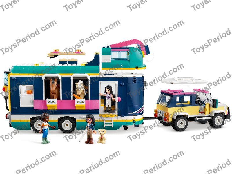 LEGO 41722 Horse Show Trailer Set Parts List