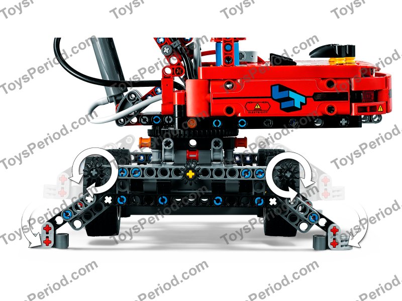 Lego 42144 Material Handler Set Parts List