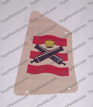 LEGO Sets with Part sailbb09 Cloth Sail 2 with Crossed Cannons Pattern