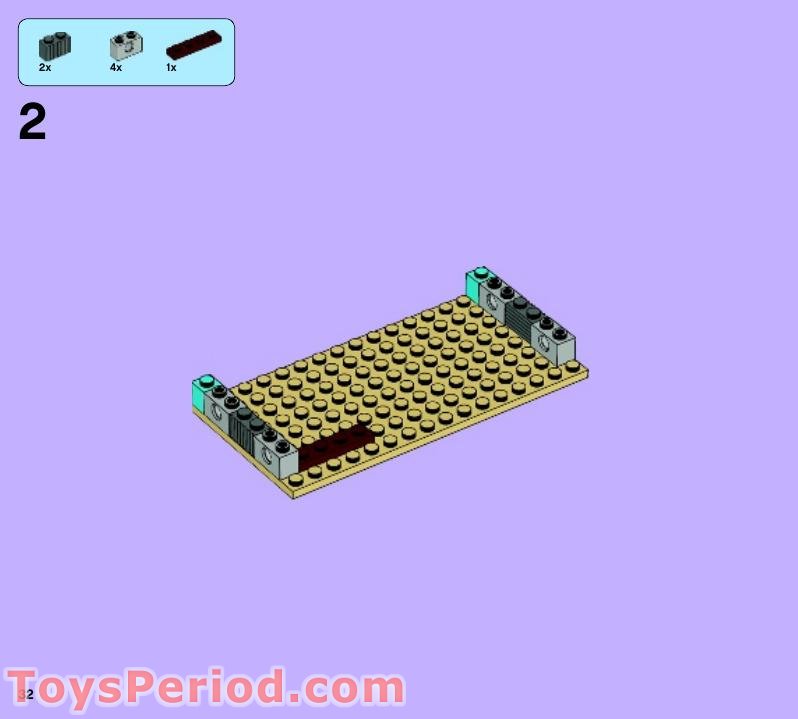 LEGO 41005 Heartlake High Instructions and Parts List