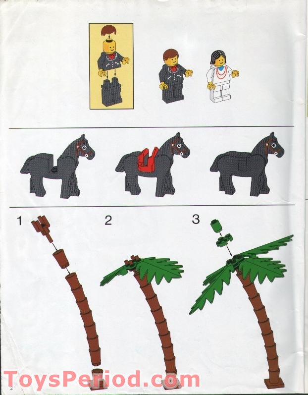 LEGO 725-1 Basic Building Set Instructions and Parts List