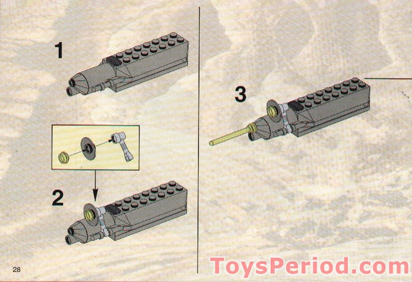 LEGO 4970 Chrome Crusher Instructions and Parts List