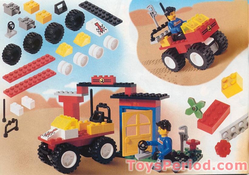 LEGO 4173 Max's Pitstop Instructions and Parts List