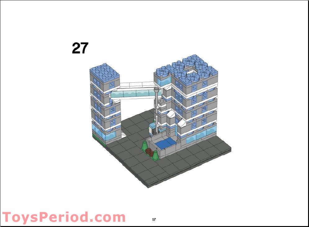 LEGO 5524 Airport Instructions and Parts List
