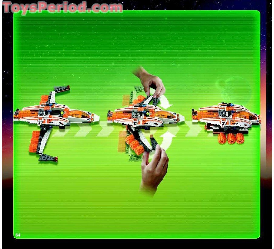 LEGO 7647 MX-41 Switch Fighter Instructions and Parts List