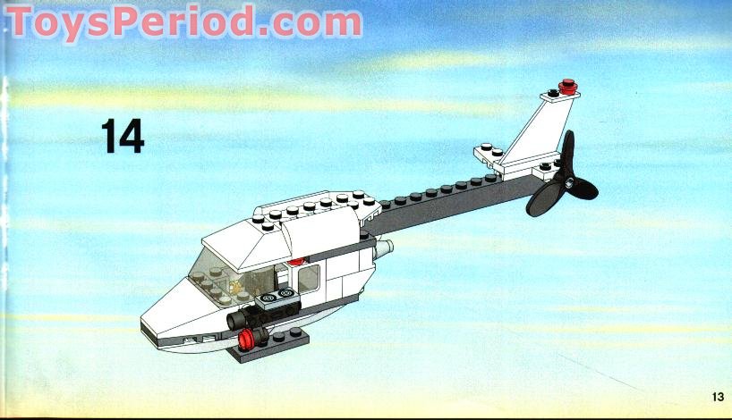 LEGO 7237-1 Police Station - with Light-Up Minifig Instructions and ...