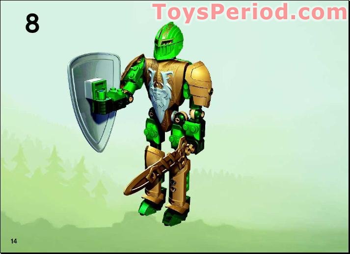 LEGO 8793 Sir Rascus Instructions and Parts List