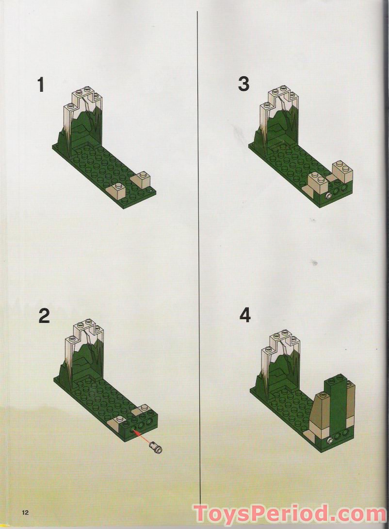 LEGO 8823 Mistlands Tower Instructions and Parts List