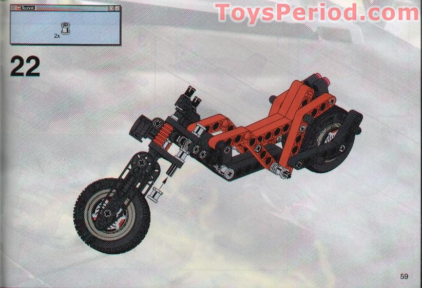 LEGO 8520 Millennium - Millennia Instructions and Parts List