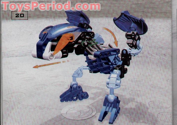 LEGO 8562 Gahlok Instructions and Parts List