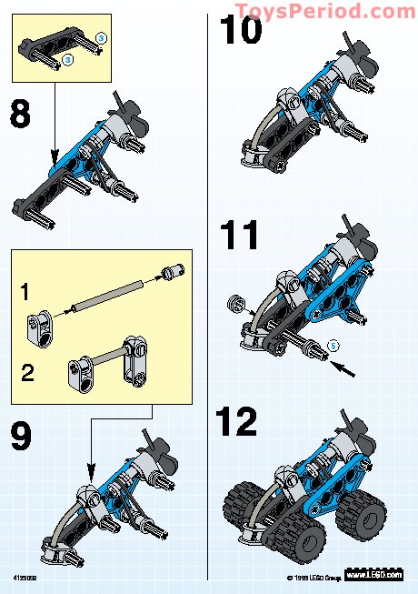 LEGO 3001 Kabaya Promotional Set - Propeller Buggy Instructions and ...