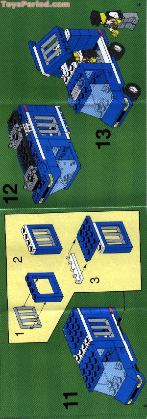 LEGO 3314 Stadium Security Instructions and Parts List