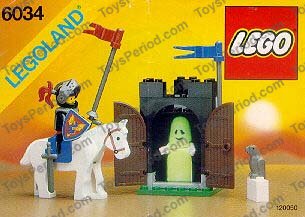LEGO 6034 Black Monarch's Ghost Instructions and Parts List