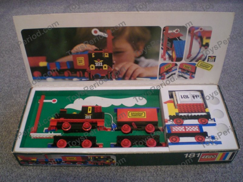 LEGO 181 Complete Train Set with Motor, Signals and Shunting Switch ...