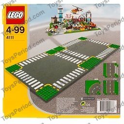 LEGO 4111 Cross Road Plates Set Parts List