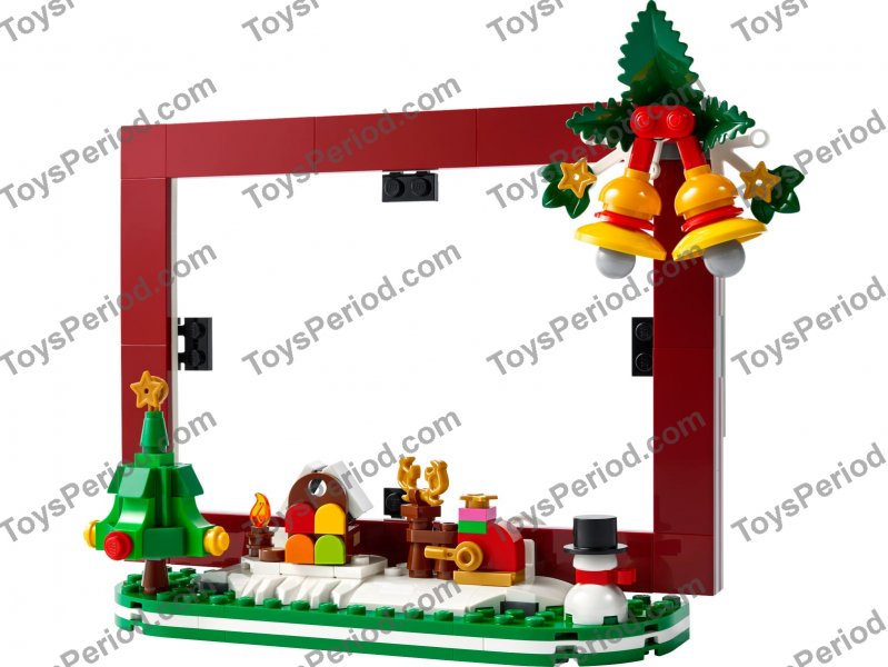 LEGO 40702 Christmas Picture Frame Set Parts List