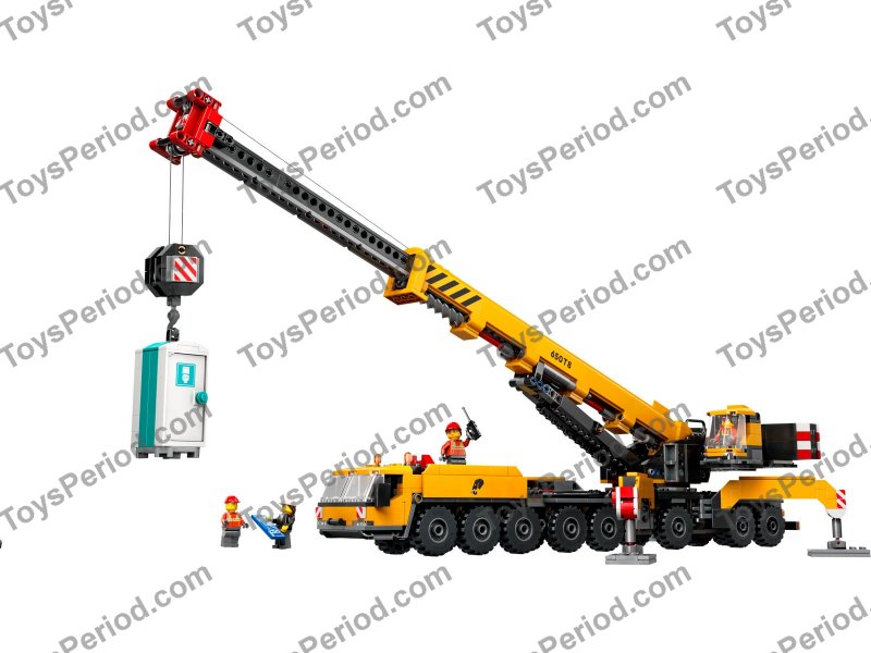 LEGO 60409 Mobile Construction Crane Set Parts List