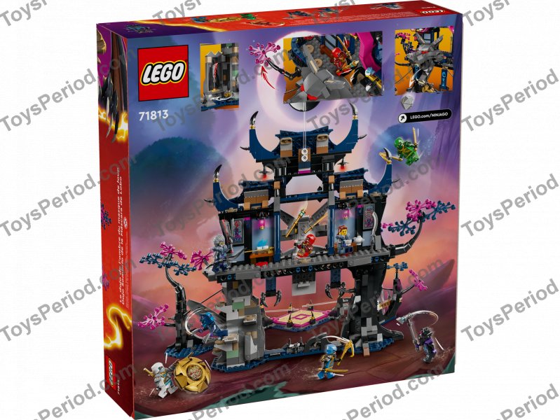 LEGO 71813 Wolf Mask Shadow Dojo Set Parts List