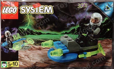 LEGO 3071 Light Flyer Instructions and Parts List