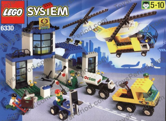 LEGO 6330 Cargo Center Instructions and Parts List