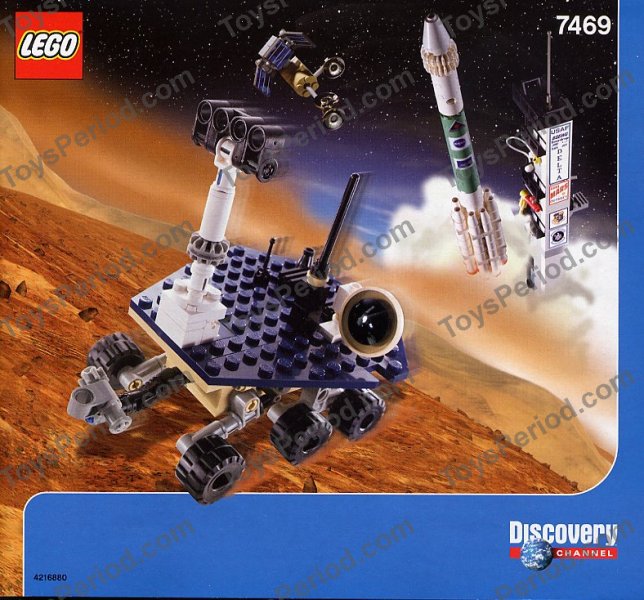 LEGO 7469 Mission to Mars Instructions and Parts List