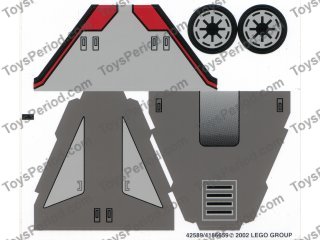 LEGO Sets with Part 4482stk01 Sticker Sheet for Set 4482 - (42589/4186659)