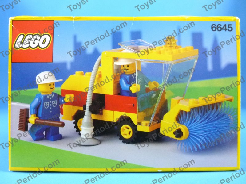 Town Theme Sets - LEGO 6645 Street Sweeper Vintage 1991 Classic Town Set