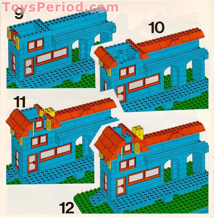 LEGO 402-1 Universal Building Set Instructions and Parts List