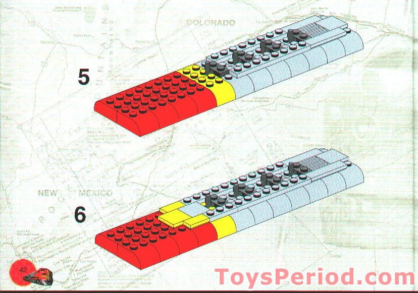 LEGO 10020-1 Santa Fe Super Chief, Standard Edition Instructions and ...
