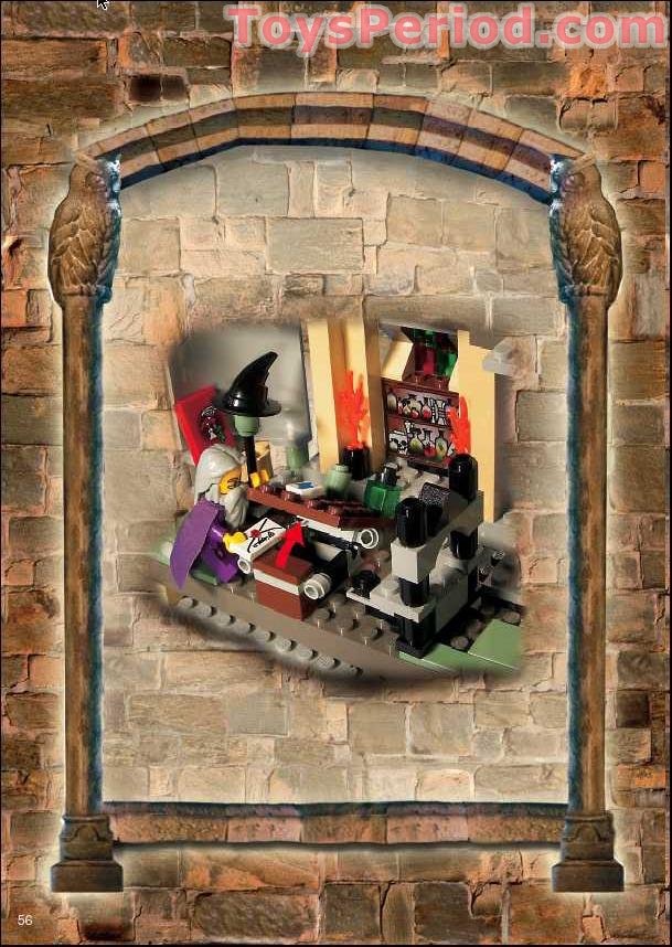 LEGO 4729 Dumbledore's Office Instructions and Parts List