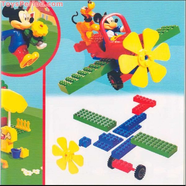 LEGO 4167 Mickey's Mansion Instructions and Parts List