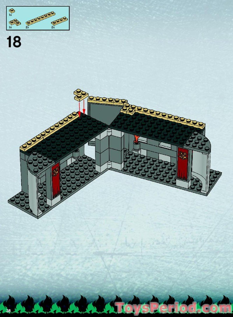 LEGO 5378 Hogwarts Castle (3rd Edition) Instructions and Parts List