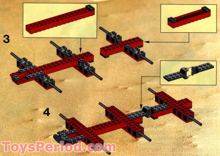LEGO 6989 Mega Core Magnetizer Instructions and Parts List