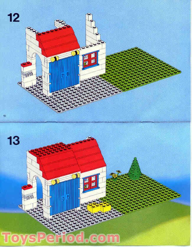 LEGO 6355 Derby Trotter Instructions and Parts List