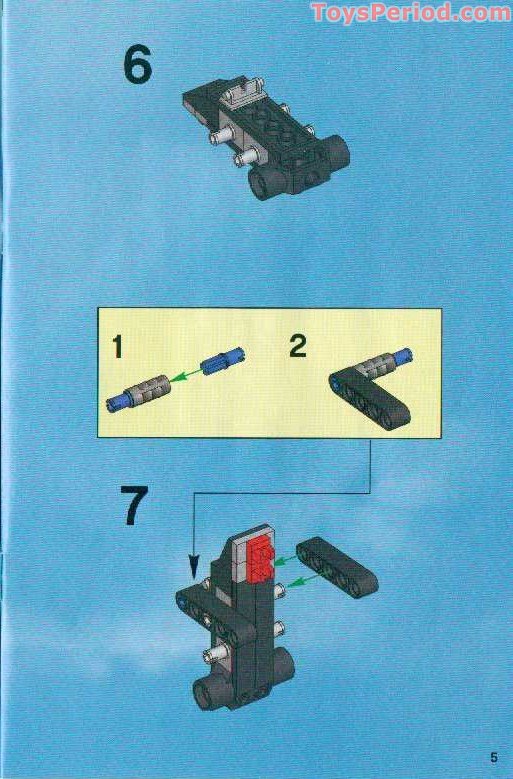 LEGO 7701 Grand Titan Instructions and Parts List