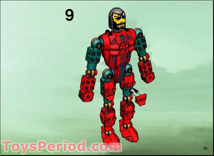 LEGO 8785-1 Santis (USA Version with 3 Cards) Instructions and Parts List