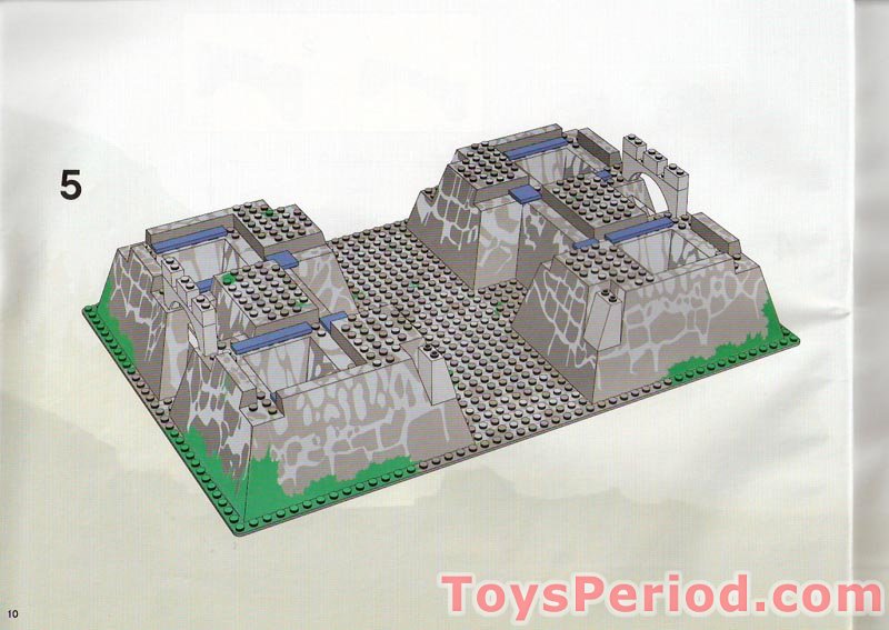 LEGO 8781 Castle of Morcia Instructions and Parts List